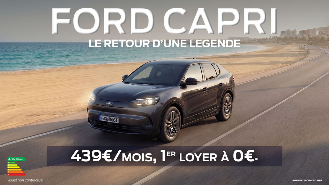 Ford Capri : Le retour d'une légende - Ford